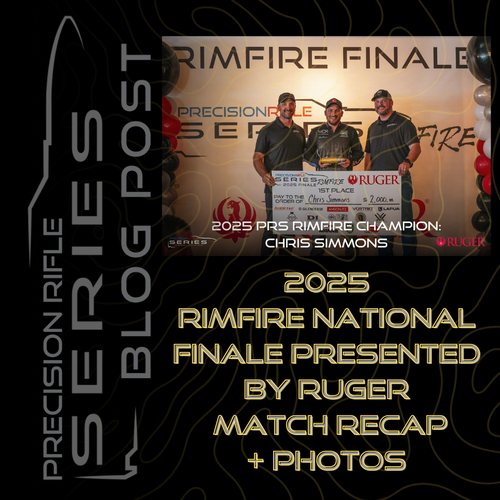 Precision Rifle Series - 2025 Rimfire National Finale presented by Ruger Match Recap + Photos